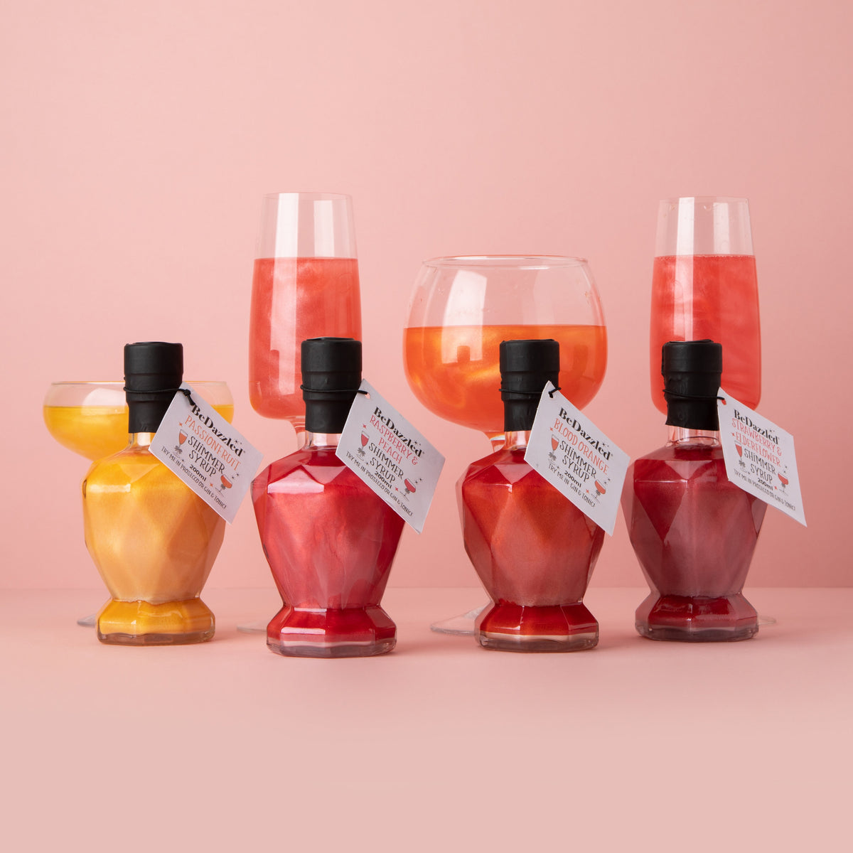 Passionfruit Shimmer Syrup 200ml Diamond Bottle – be-dazzleddrinks